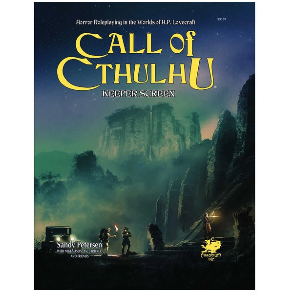 Call of Cthulhu 7th Edition: Keeper's Screen Pack – Grim Dice Tabletop ...