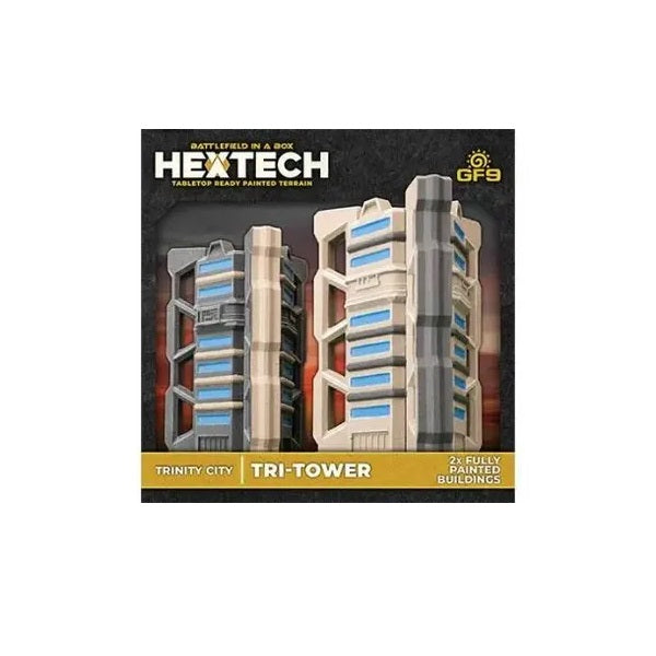 Trinity City – Tri-Tower (Battletech Compatible Terrain) – Grim Dice ...
