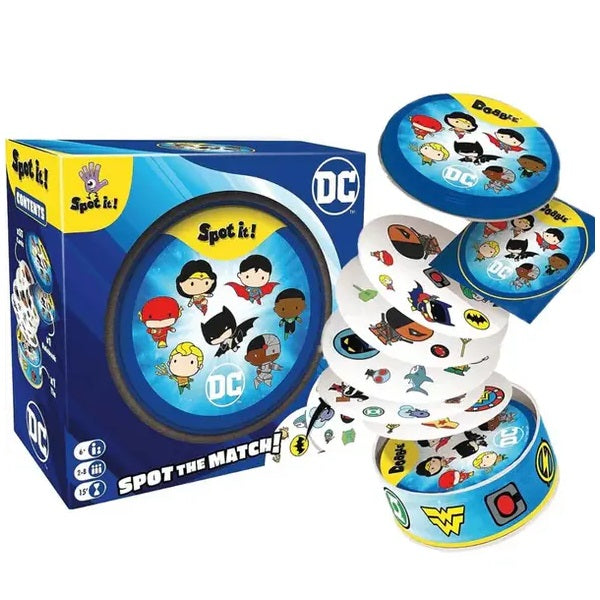 Dobble: DC Universe – Grim Dice Tabletop Gaming