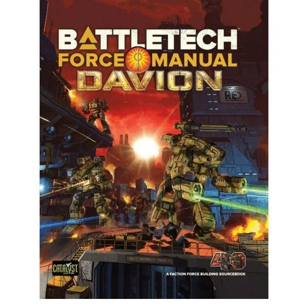Battletech: Force Manual Davion – Grim Dice Tabletop Gaming