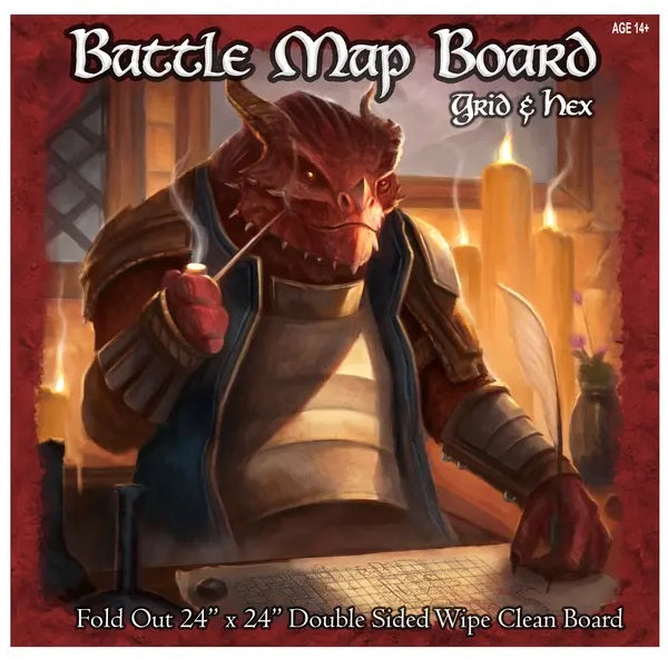 Grid & Hex: Battle Map Board – Grim Dice Tabletop Gaming