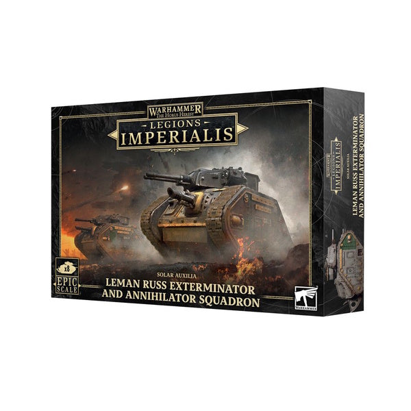 Legions Imperialis: Leman Russ Exterminator and Annihilator Squadron ...