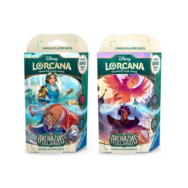 Disney Lorcana Trading Card Game - Archazia's Island - Jafar and Iago ...