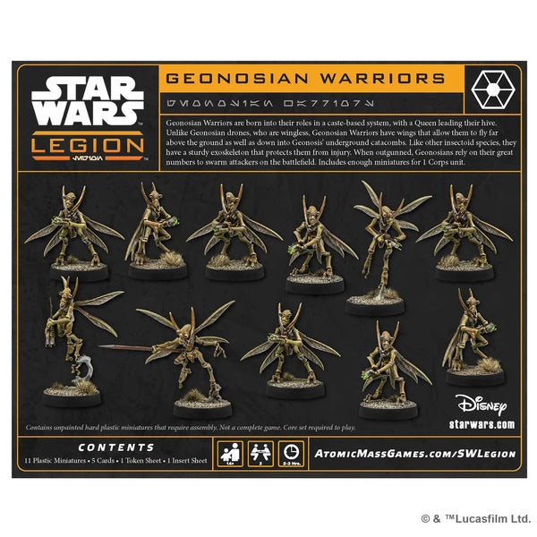 Star Wars Legion: Geonosian Warriors – Grim Dice Tabletop Gaming