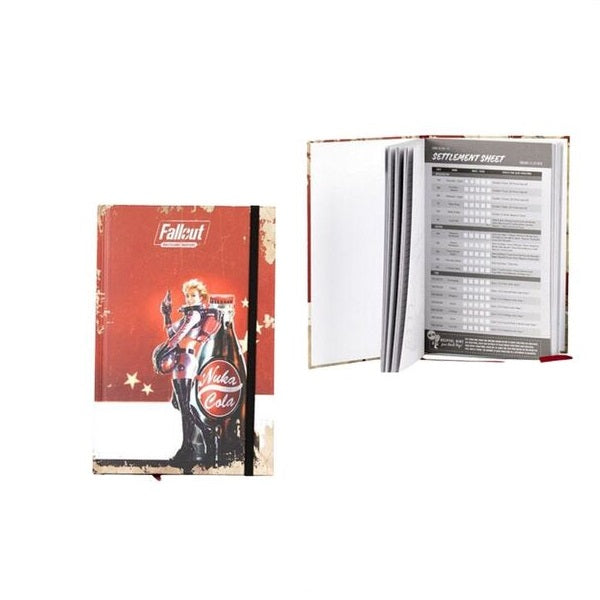 Fallout: Wasteland Warfare - Nuka Cola Girl Notebook – Grim Dice ...