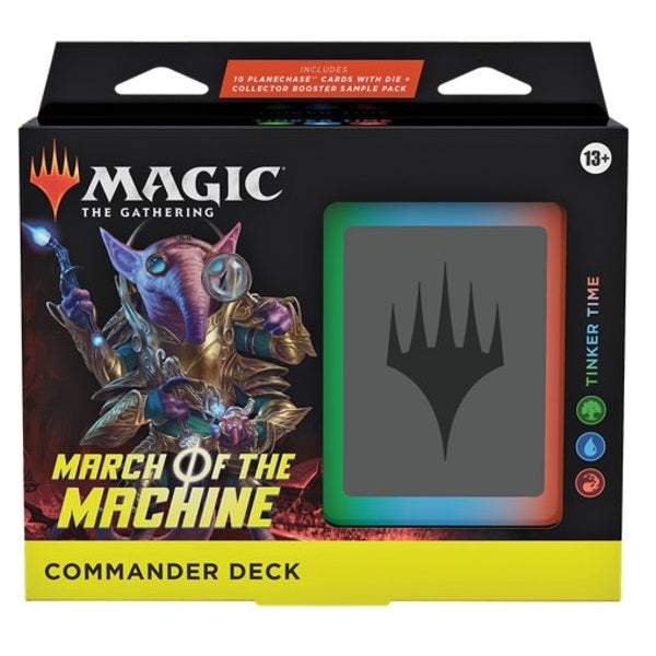 March Of The Machine Commander Deck - Tinker Time – Grim Dice Tabletop ...